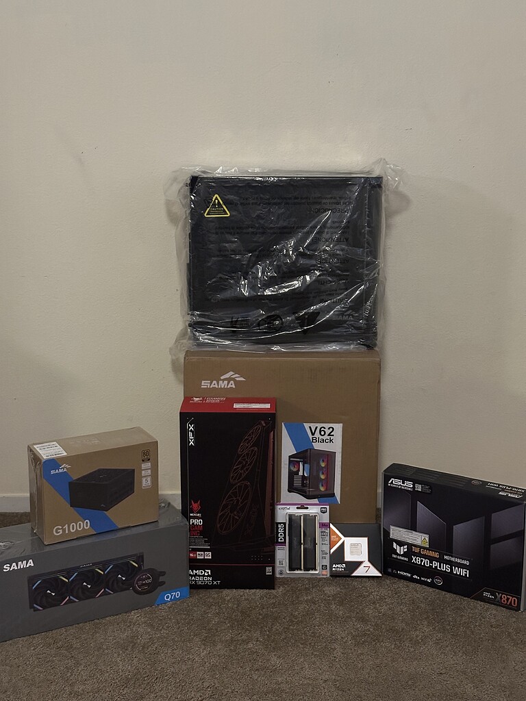 1st Build! Excited to put it together! - Social - Newegg Gamer Community