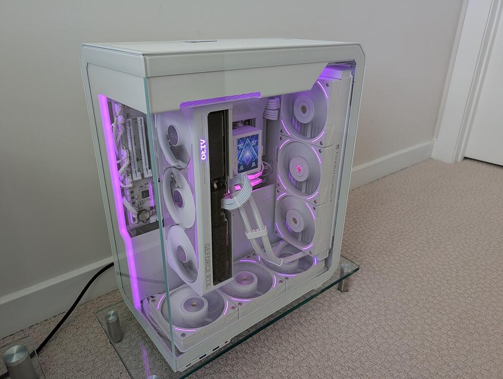 SSUPD Xhuttle - All white build - PC Building - Newegg Gamer Community